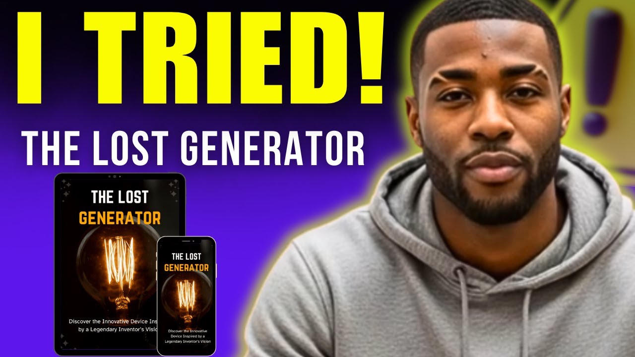 The Lost Generator Reviews 🫵💡 Edison’s DIY Energy Invention – Scam or ...