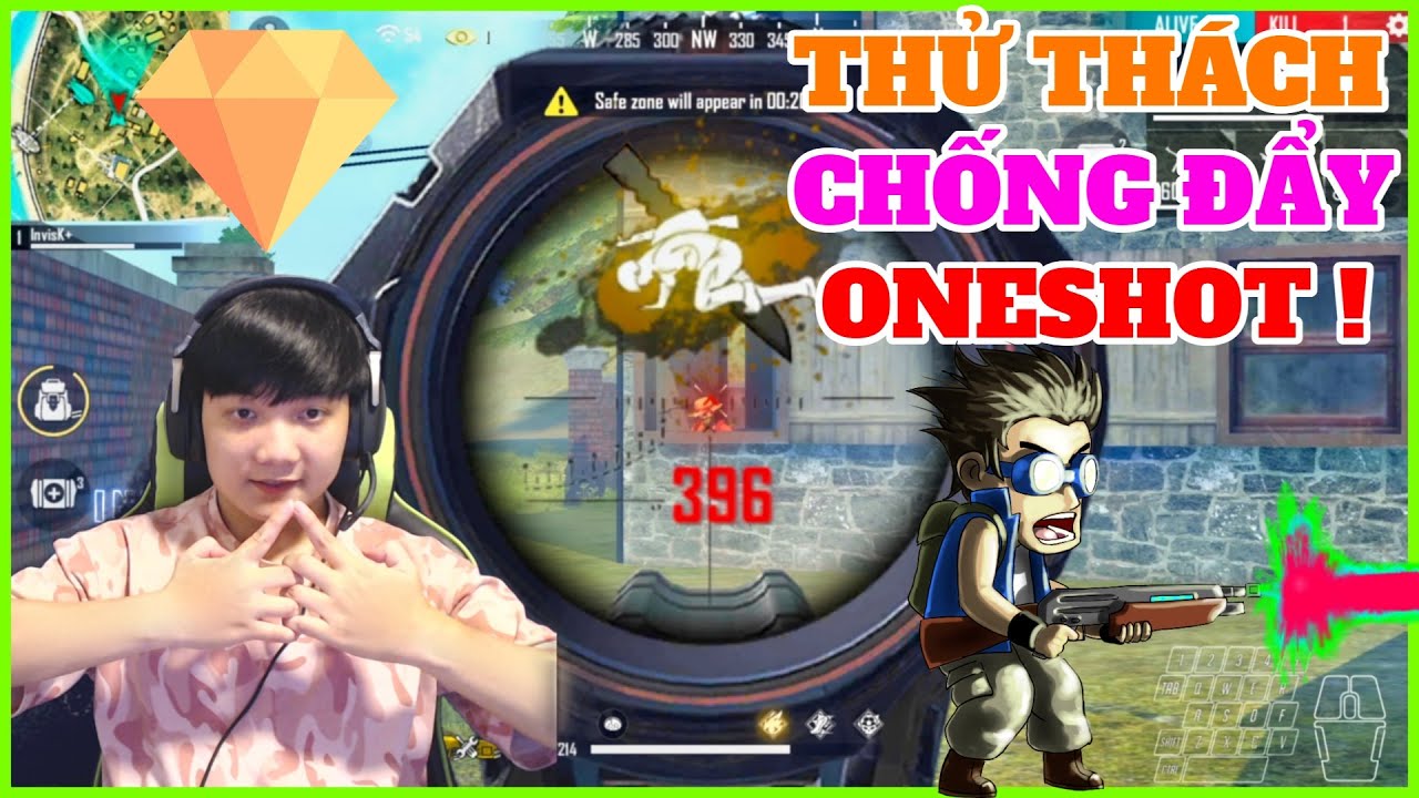 Invis K - Chống đẩy cũng top 1 ^-^ | Free Fire - YouTube