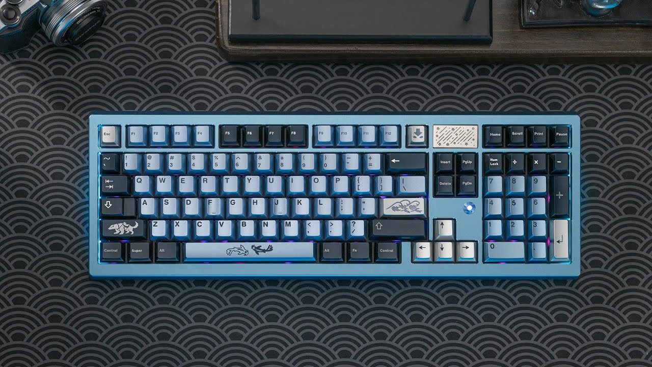 Zoom98 keyboard colorways showcase - YouTube