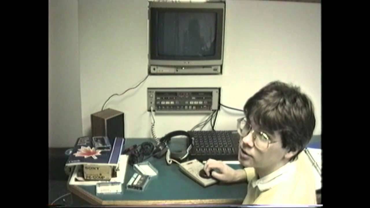 Introducing the Video Toaster & My Tour of the Program Room 1991 - YouTube