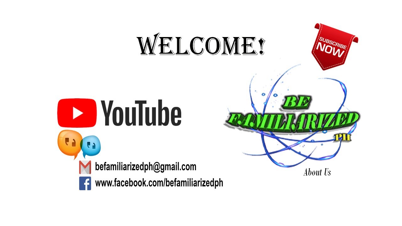 About Us | Be Familiarized PH - YouTube