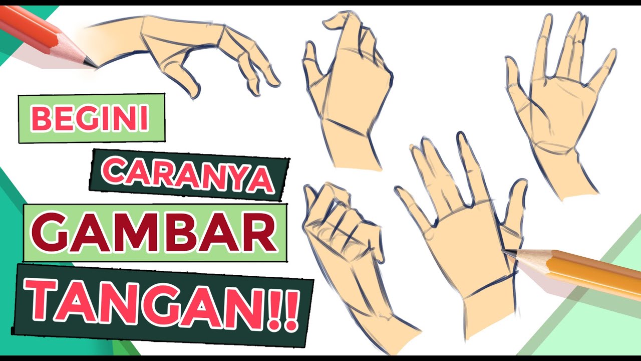 Trik Menggambar TANGAN untuk PEMULA! - Machagelatto Tutorials - YouTube