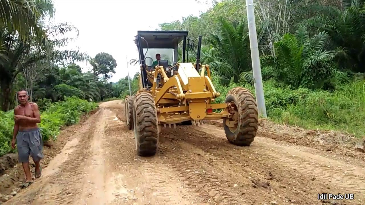 Gleder / Grader Alat Berat - YouTube