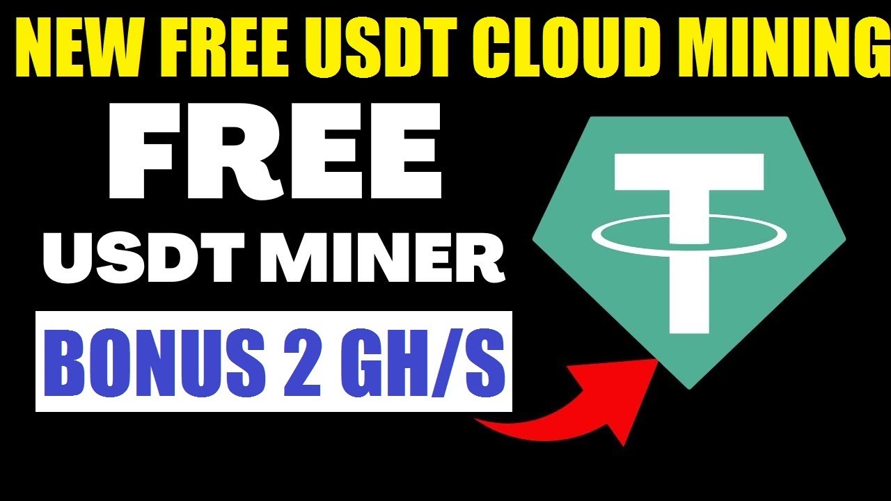 New USDT Faucet Cloud Mining Site || Bonus 2 GH/S Power || Earn USDT ...