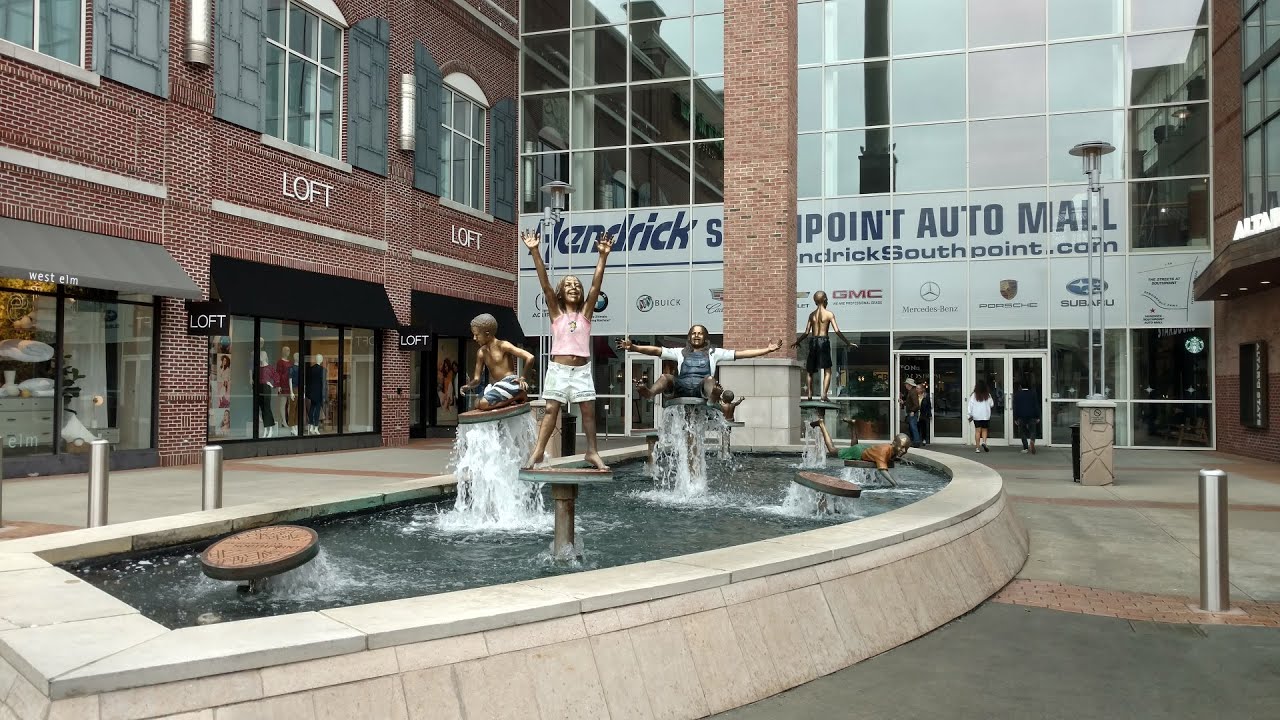 A Visit to The Streets at Southpoint - YouTube