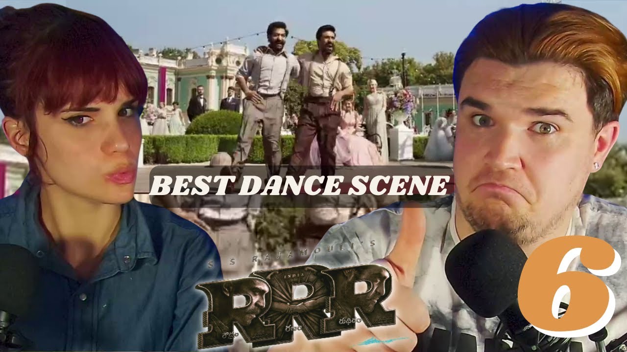 RRR - BEST DANCE SCENE EVER! NAATU! - 6 - N.T. Rama Rao Jr., Ram Charan ...