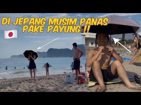 [Istri Jepang] PERTAMA KALI KE PANTAI BARENG ISTRI | PAKAI BIKINI 👙⁉️