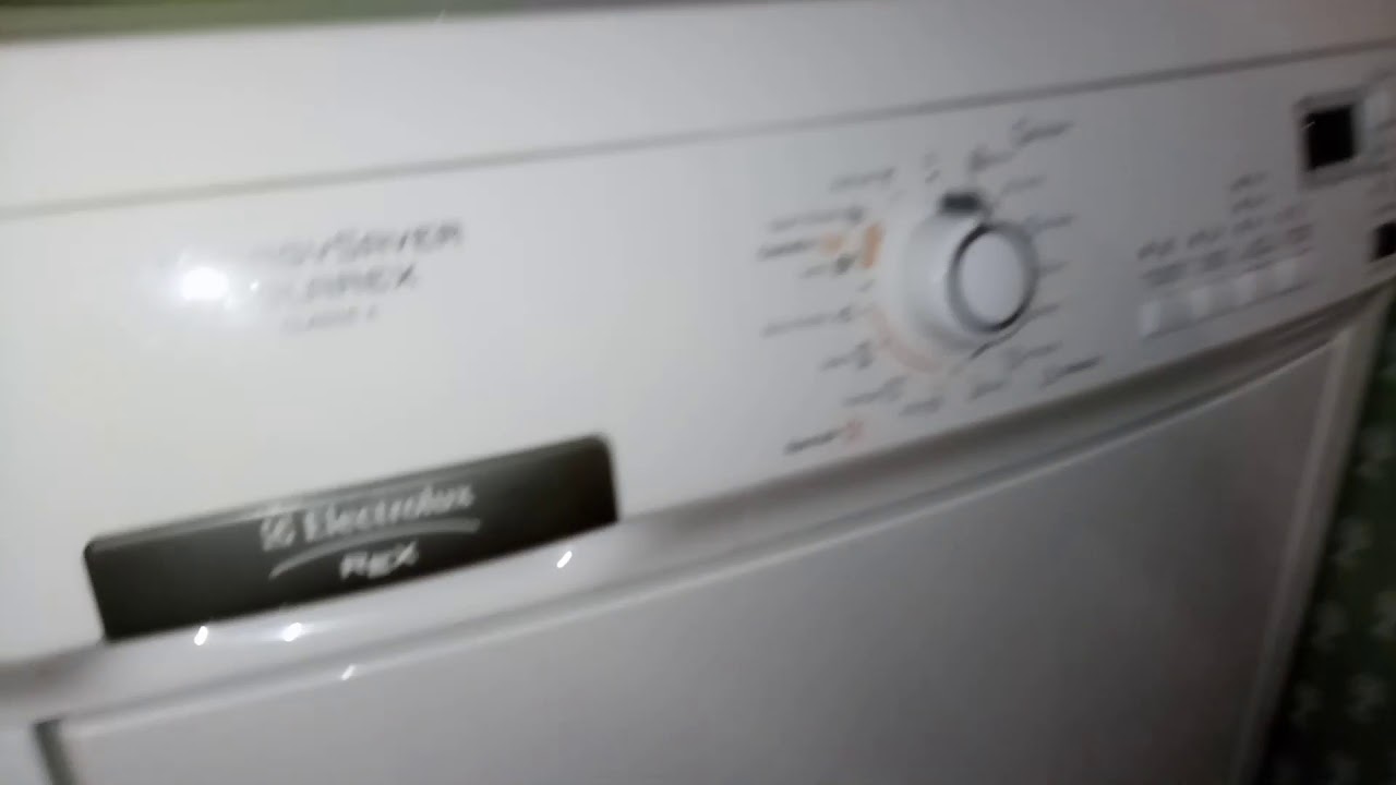 ELECTROLUX REX ENERGYSAVER SOLAREX Classe A RDH 97951 W - YouTube
