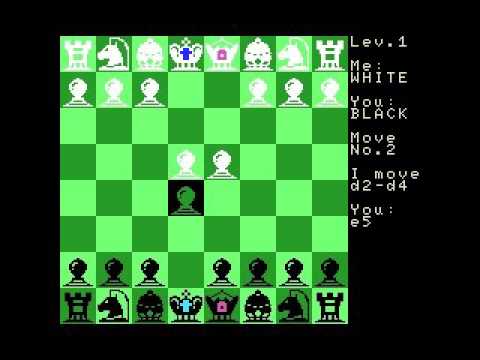 Chess [MSX, rom, 1984 B.U.G.] - YouTube