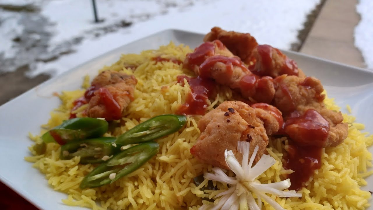 KFC Chicken Rice Recipe - How to Make Delicious Rice at Home! | Simple ...