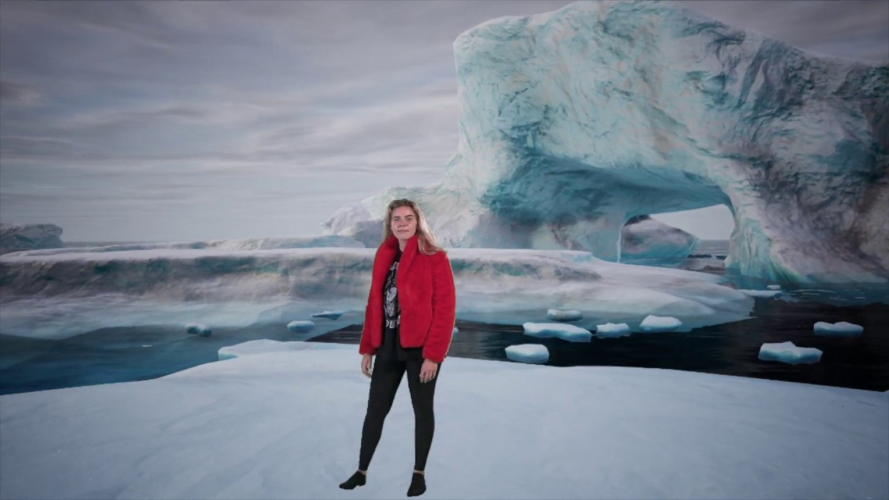 Virtual Production Iceberg Green Screen and Virtual Camera - YouTube