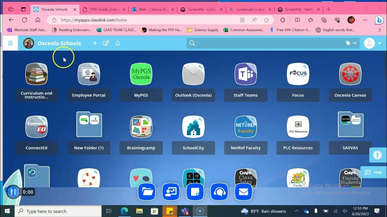ClassLink Navigation - YouTube