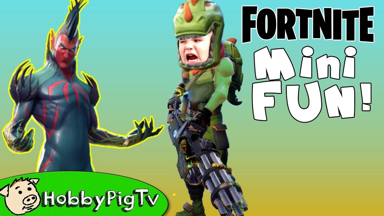 Fortnite Mini Fun by HobbyPigTV - YouTube
