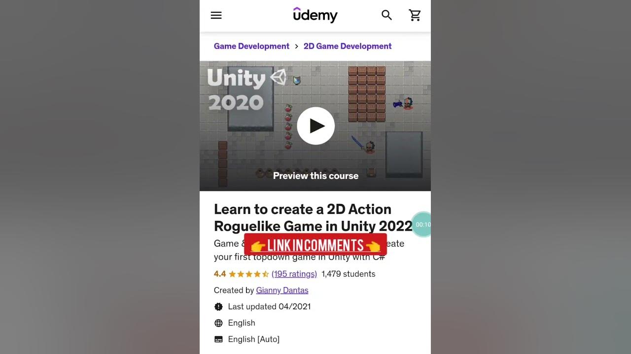 Learn to create a 2D Action Roguelike Game in Unity 2023 - YouTube