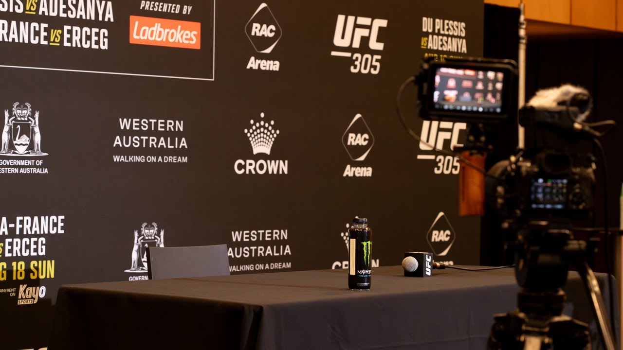 UFC 305 Media Room: Post-Fight Interviews & Reaction - YouTube
