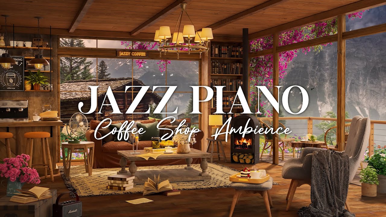 Calm Jazz Music in Coffee Shop Ambience - Smooth Piano Jazz Music for ...