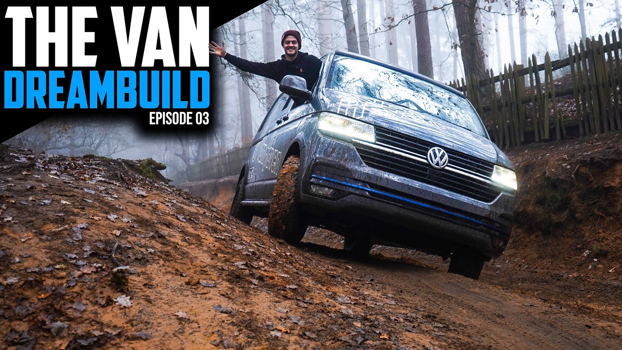 IT'S FINALLY COMPLETE! TESTING THE ULTIMATE MTB VAN BUILD! EP 03 - YouTube