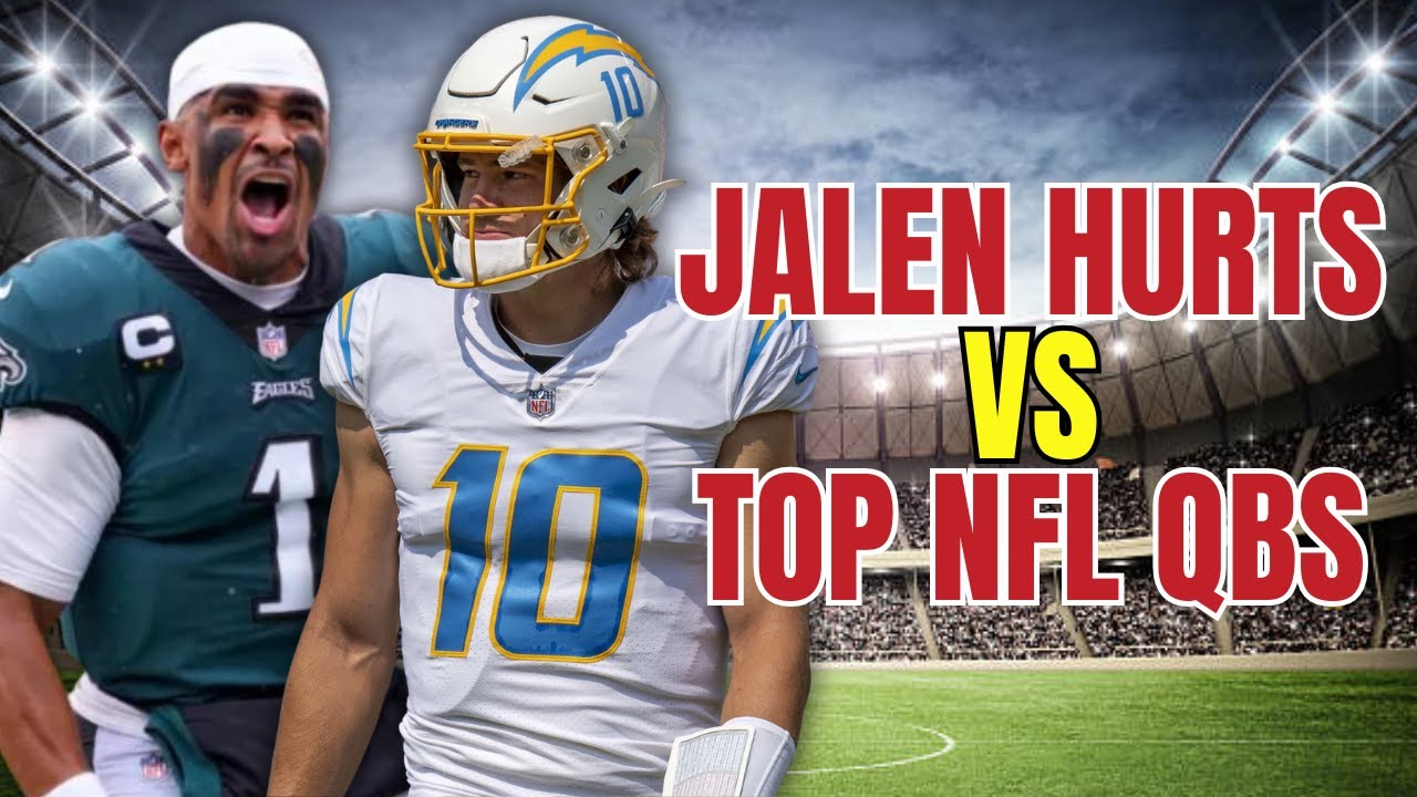 Inside the Numbers: Jalen Hurts vs Top NFL QBs - YouTube