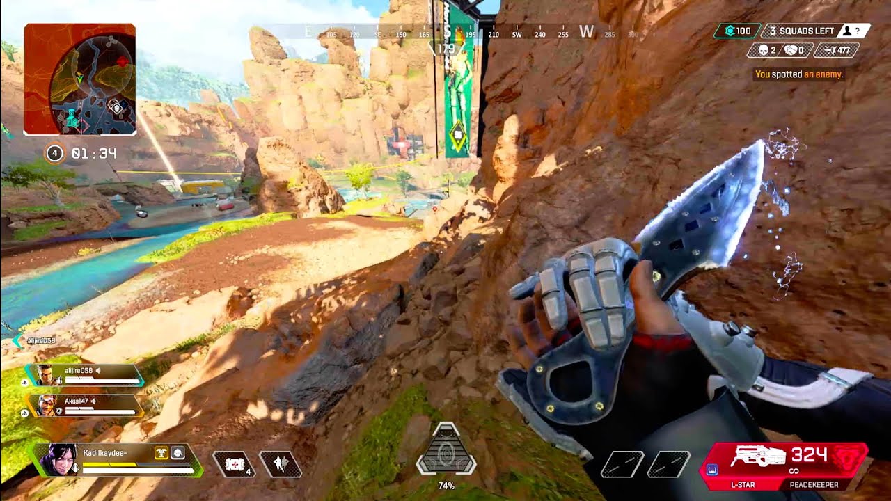 Wraith heirloom rare animation - YouTube