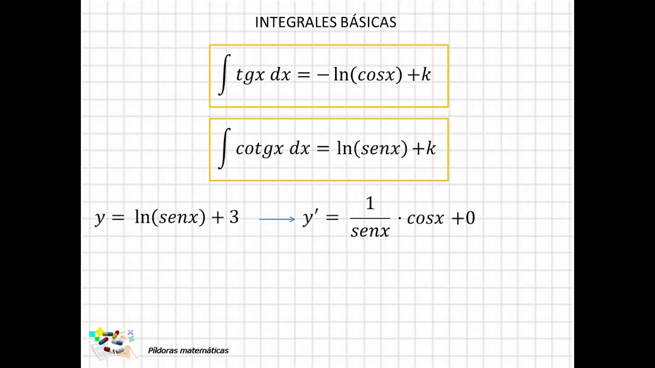 07 Integrales básicas IV - YouTube
