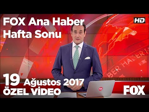 Kadınlar taciz için ayaklandı! 19 Ağustos 2017 FOX Ana Haber Hafta Sonu