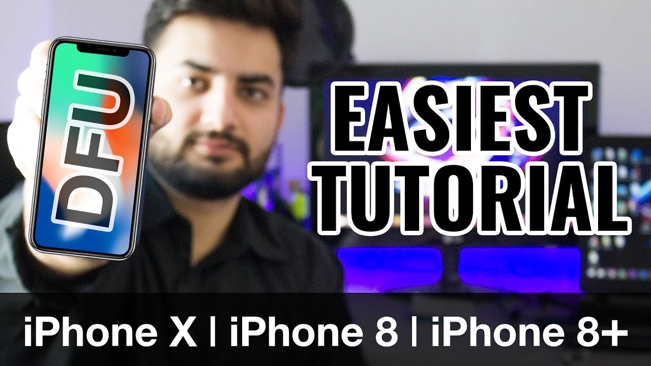 How to Put iPhone X / XR / XS / iPhone 8 / 8 Plus in DFU mode | Restore ...