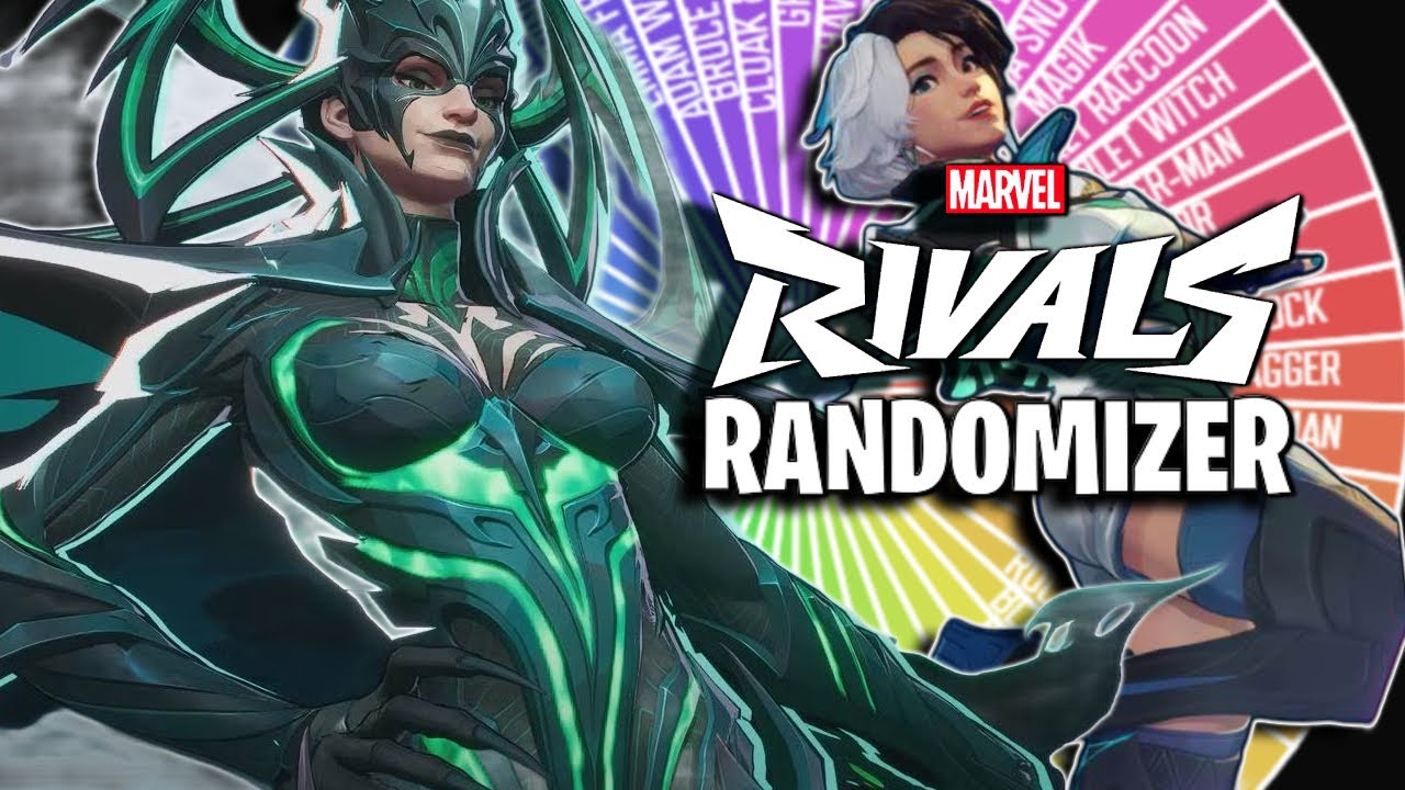 MARVEL RIVALS, but a wheel spin picks my character... - YouTube