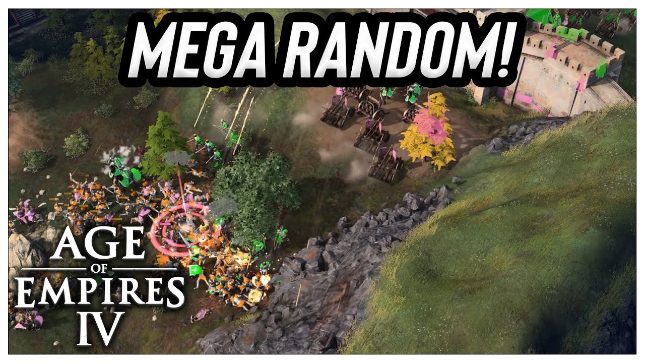 We got the BEST Megarandom map in Age of Empires 4! - YouTube