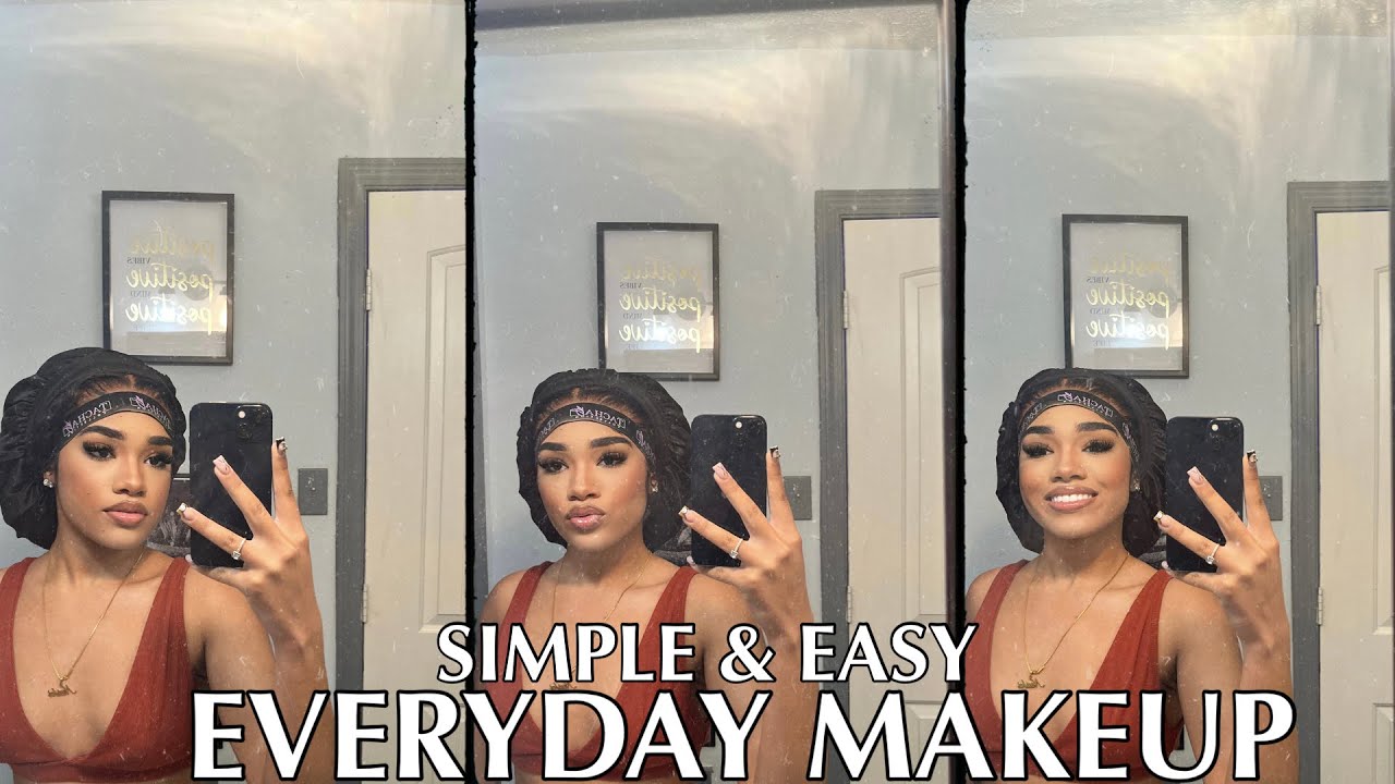 Simple And Easy Everyday Makeup Look Lifewnuaní Youtube