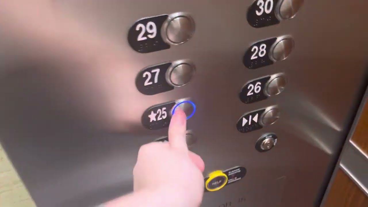 Dover/ThyssenKrupp Traction Shuttle Elevators @ One Eleven Congress ...