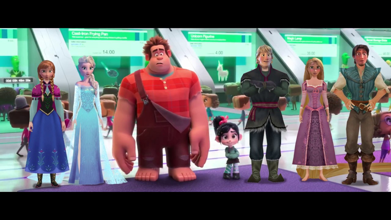 Wreck It Ralph In Tangled
