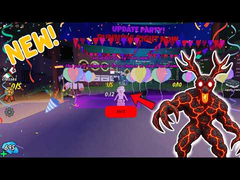 UPDATE PARTY in 99 Nights in the Forest🥳| ROBLOX