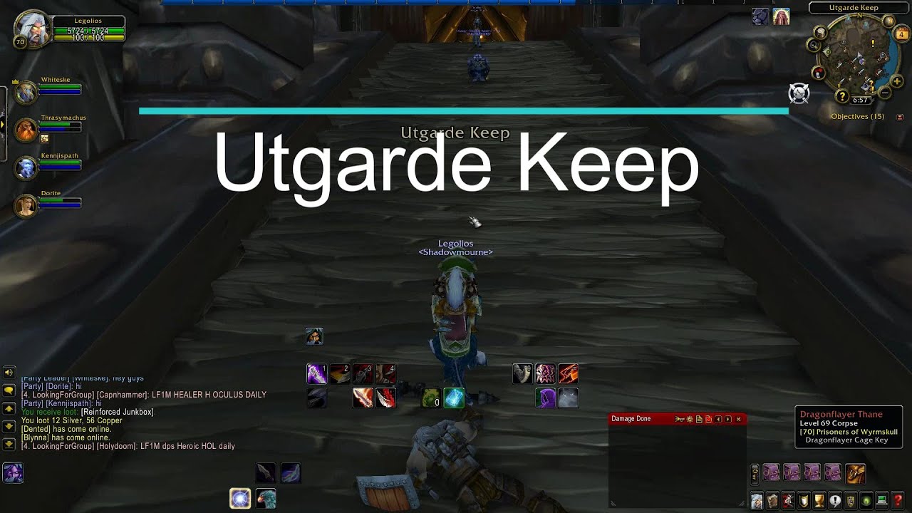 Combat Rogue | Utgarde Keep Instance | Wrath of the Lich King Classic ...