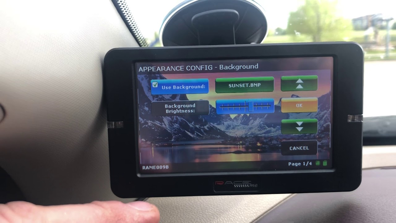 Raceme ultra background change - YouTube