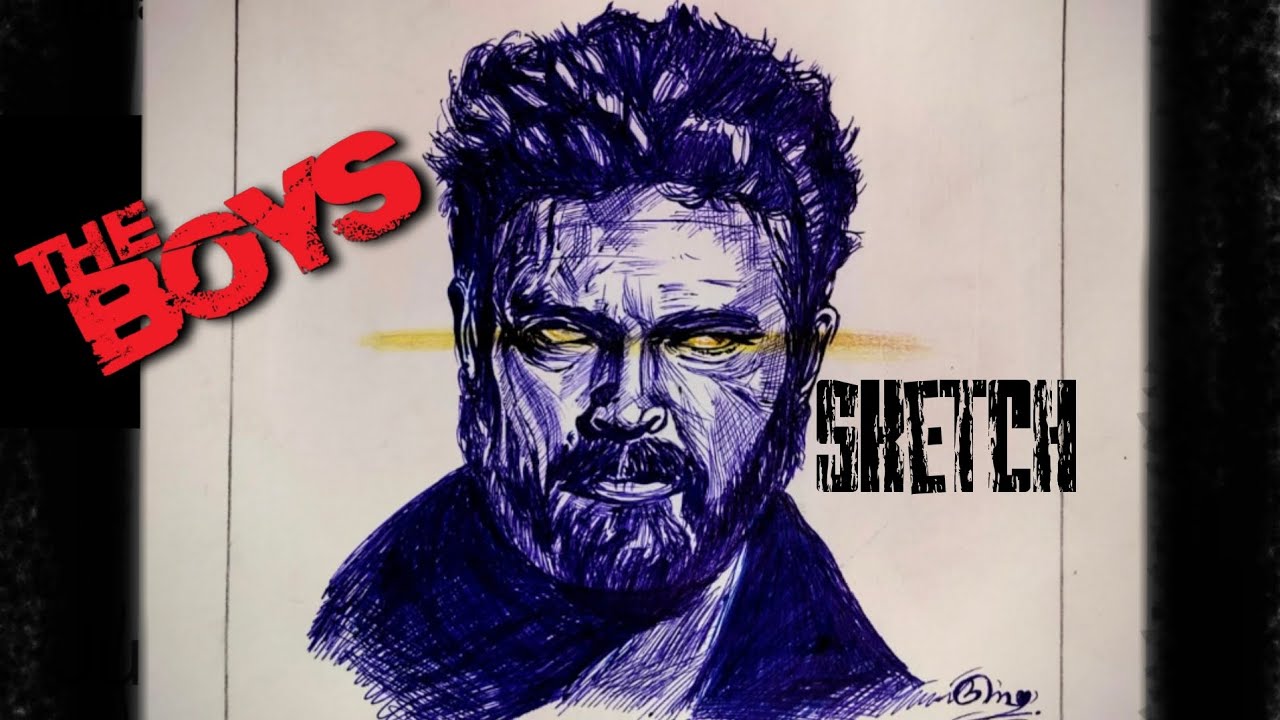 The Boys | Billy Butcher Drawing 🗿 ️ @ArtwithAoi - YouTube