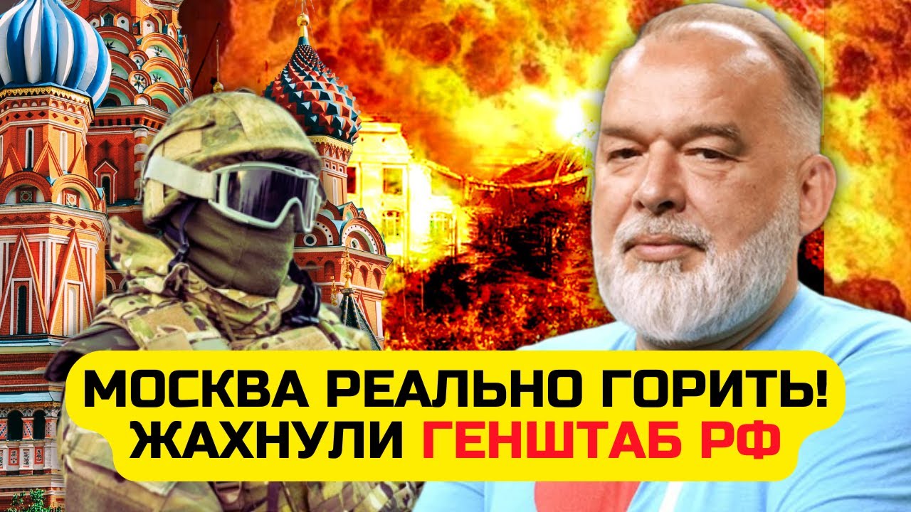 🔥ШЕЙТЕЛЬМАН: ЗСУ утнули НЕЙМОВІРНЕ! Сильний удар ПО МОСКВІ, пішли ...