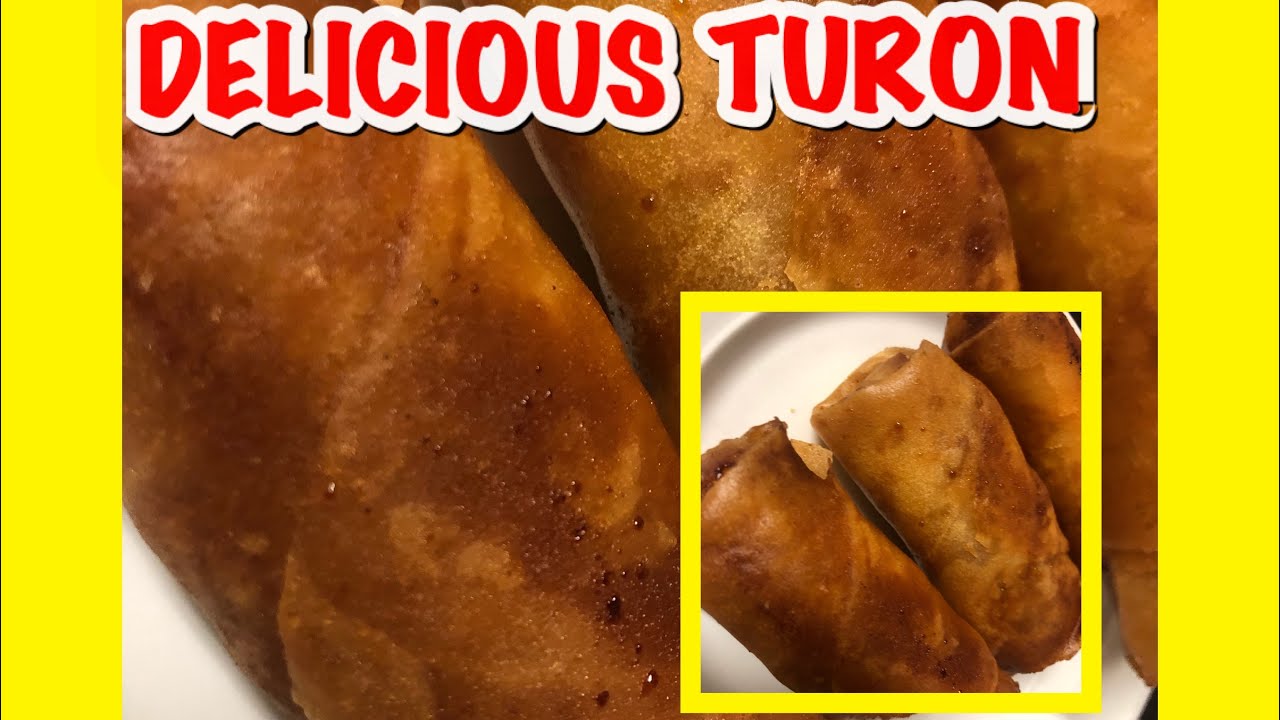 HOW TO MAKE DELICIOUS TURON - YouTube