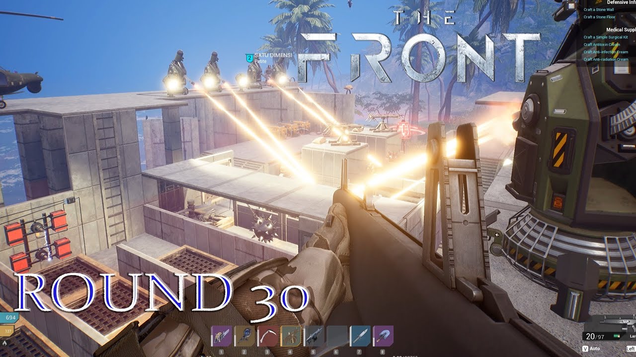 THE FRONT - Raid Defense Round 30 - YouTube