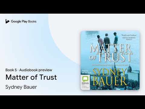 Matter of Trust Book 5 by Sydney Bauer · Audiobook preview