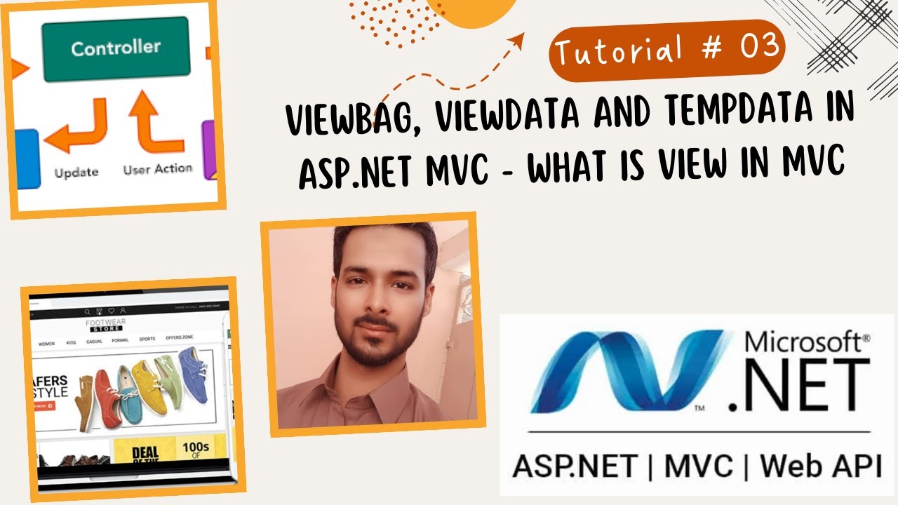 Tutorial 03 Viewbag Viewdata And Tempdata In Mvc In Urduhindi What Is View In Mvc 3996