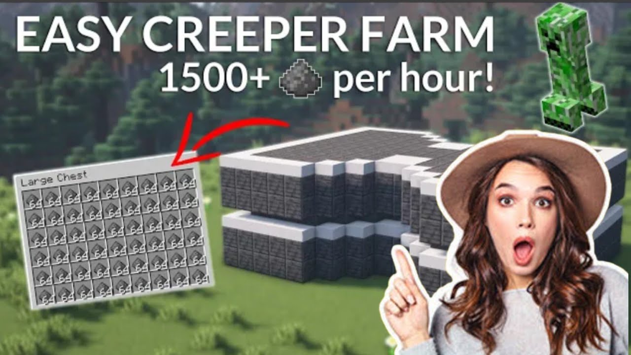 How To Create Easy Creeper Farm 100%working Easy Creeper Farm # ...