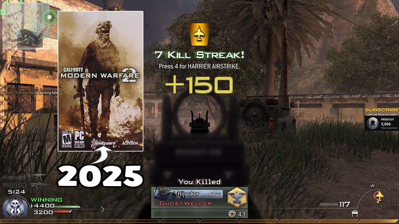 MW2 In 2025 Is EASY:INSANE "TAR-21 & PP2000 SILENCED" NUKE ON RUNDOWN ...