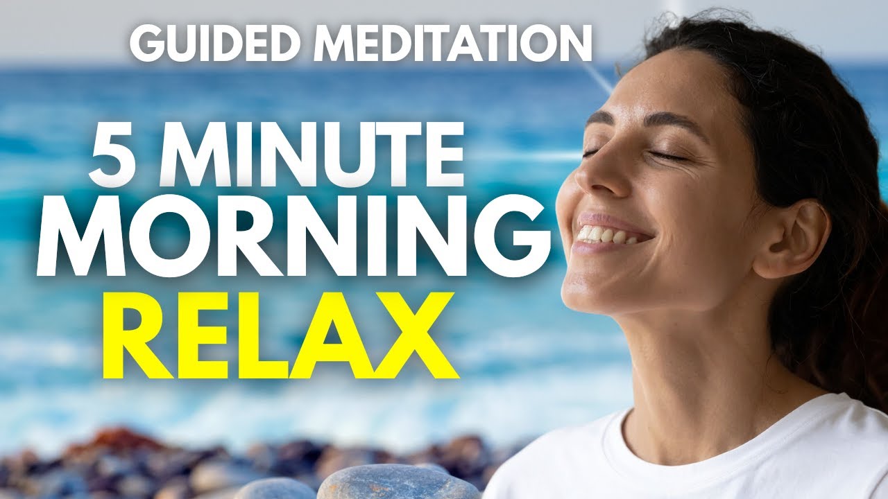 5-Minute Guided Morning Meditation | Relax & Recharge-Summer Meditation ...
