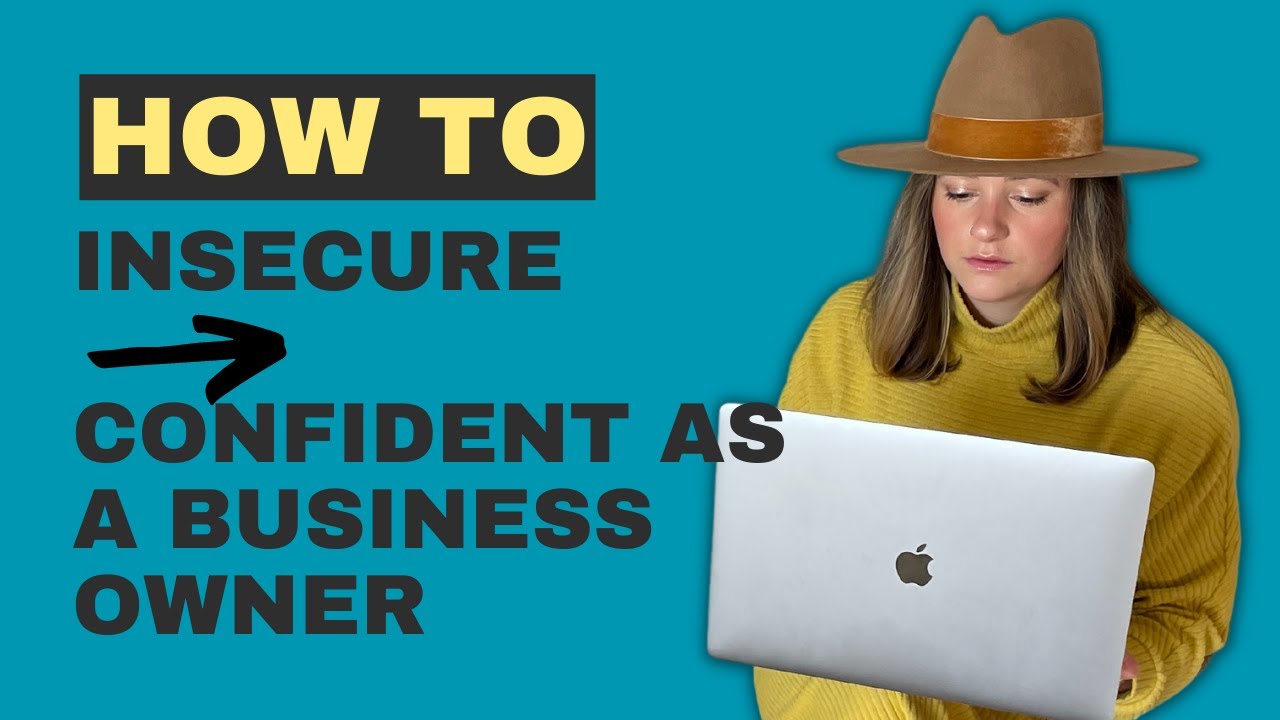 How to go from crippled with insecurity → confident AF in your online ...