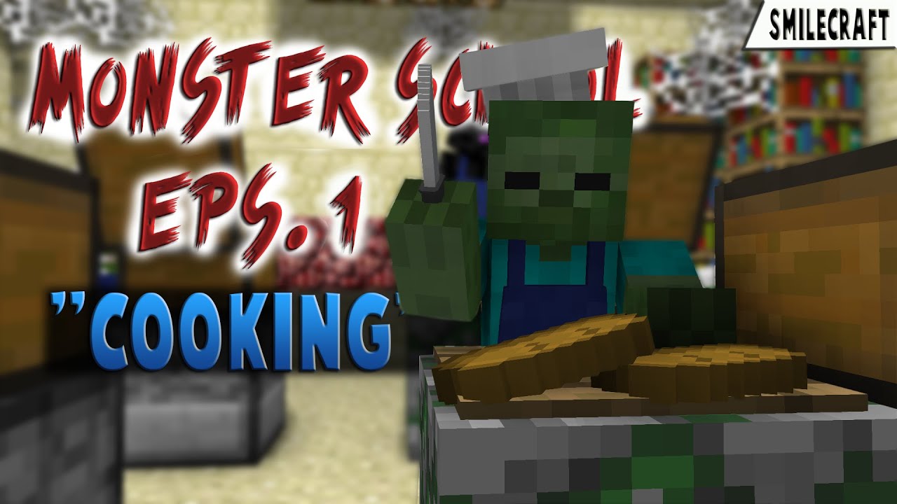 Monster School: Cooking - Minecraft Animation - YouTube