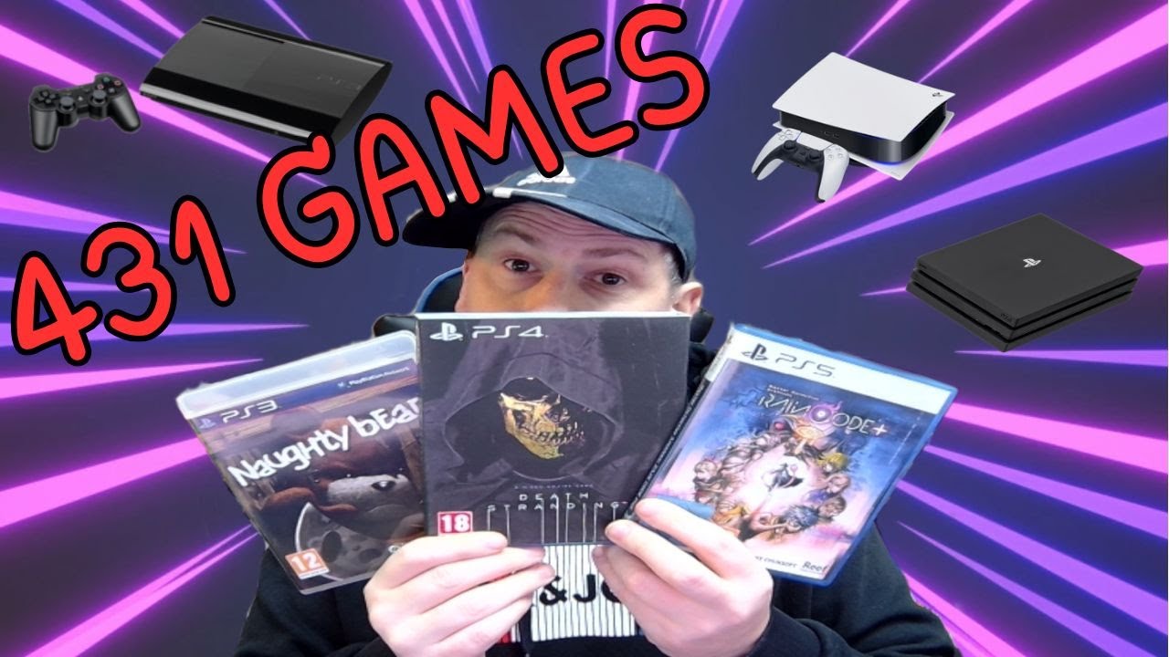 My Entire PlayStation Physical Collection - 431 Games - PS3/PS4/PS5 ...