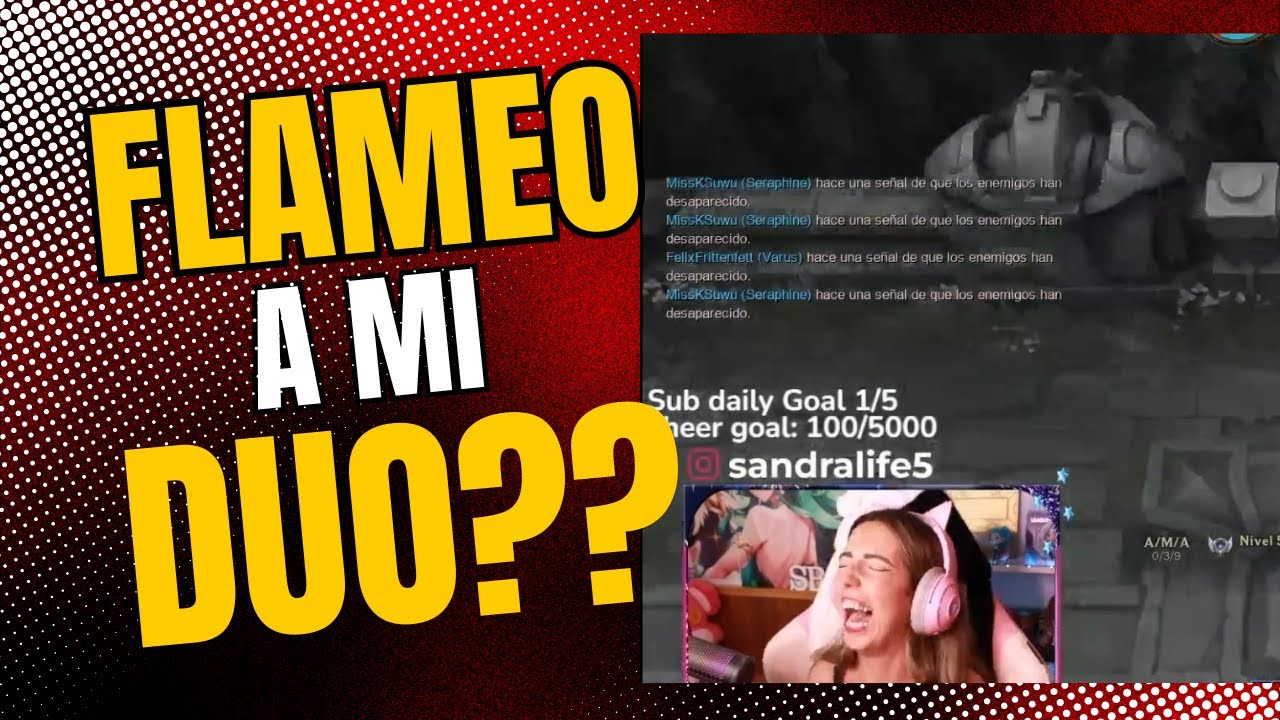 MOMENTOS DEL STREAM UWU *flameo sin querer a mi duo 😱😱😱* - YouTube