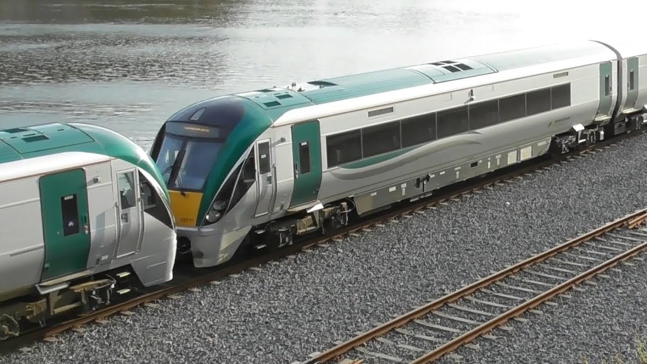 Irish Rail 22000 Class Intercity Train - Plunkett Station, Waterford ...