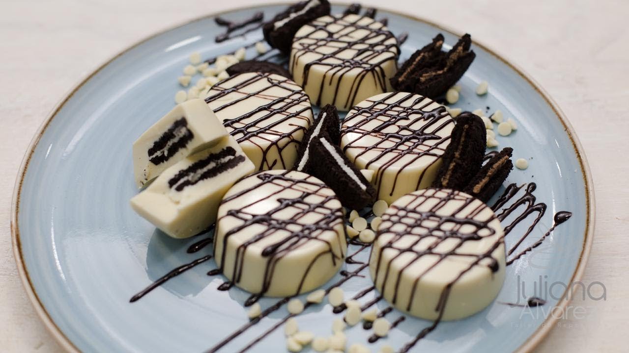 Galletas oreo cubiertas de cobertura de chocolate con Sofi - YouTube