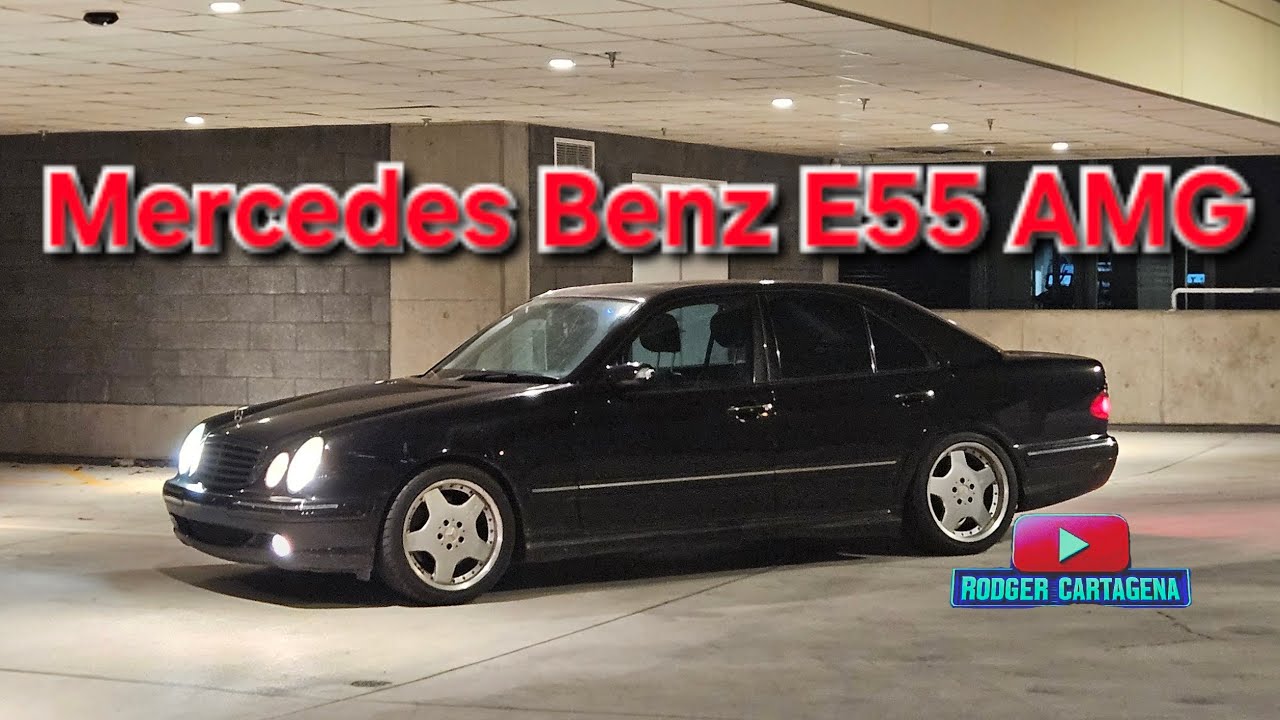 Here's Why I Love the Mercedes Benz E55 AMG W210 lowered on two piece ...